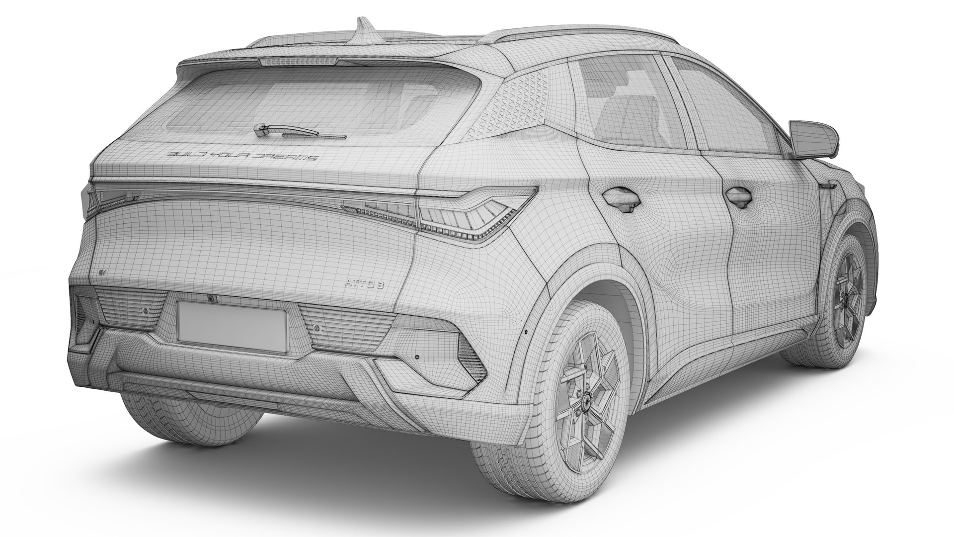 2024 BYD Atto 3 3D model - TurboSquid 2129879