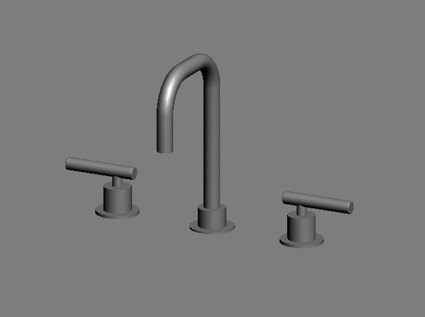 3d faucet model