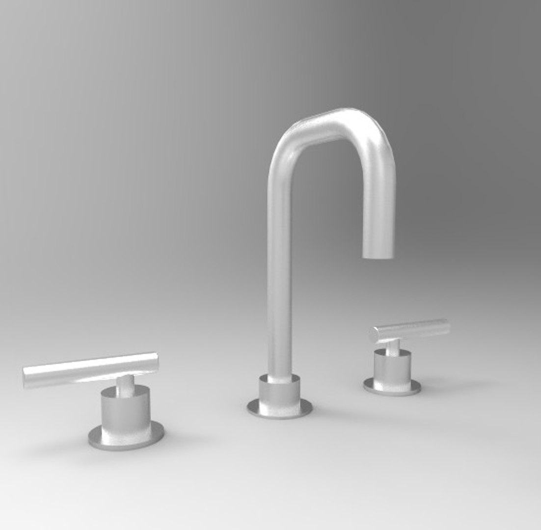 3d faucet model