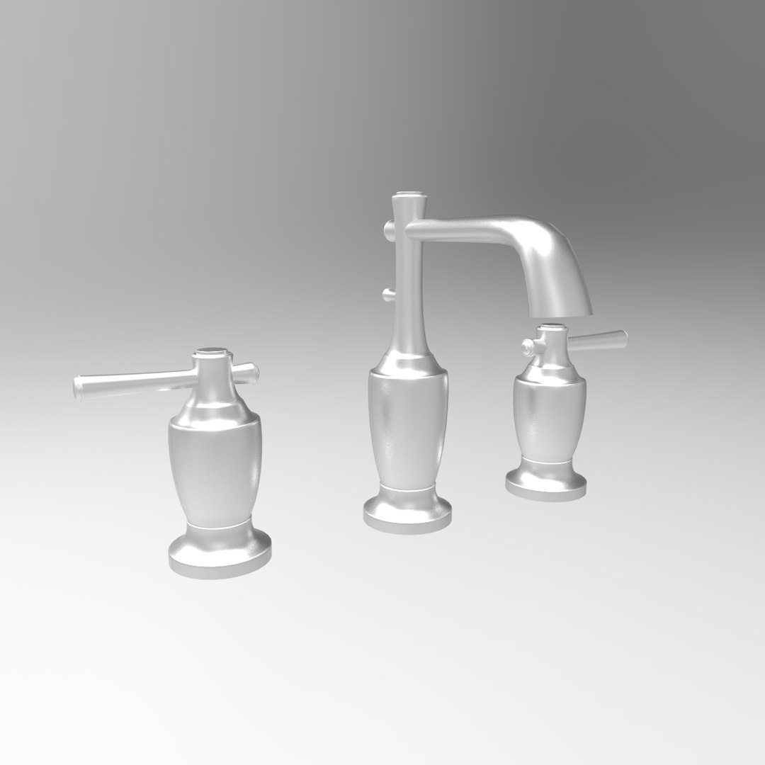 3d faucet model