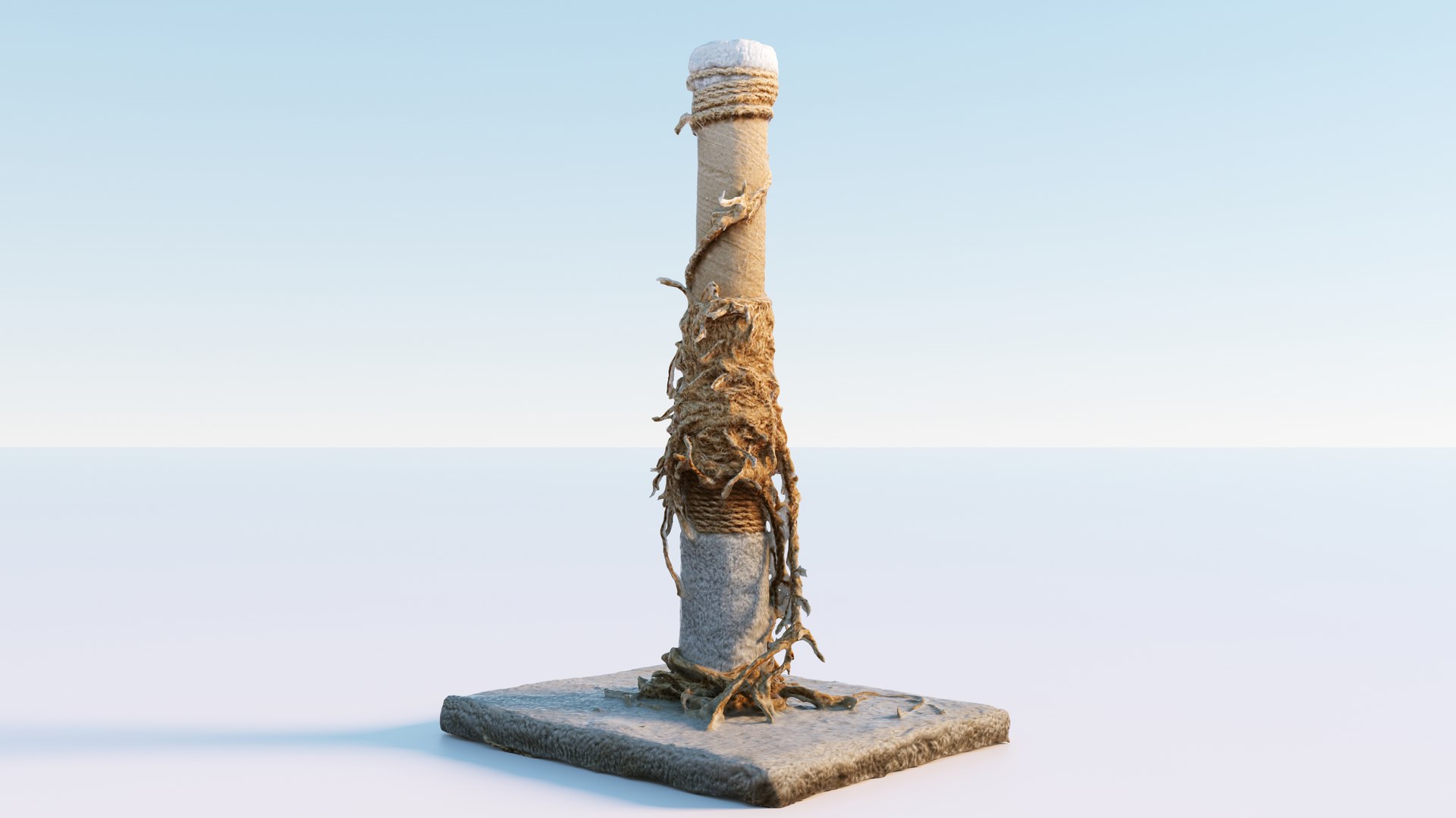 3D Scratching Post Model - TurboSquid 2210922