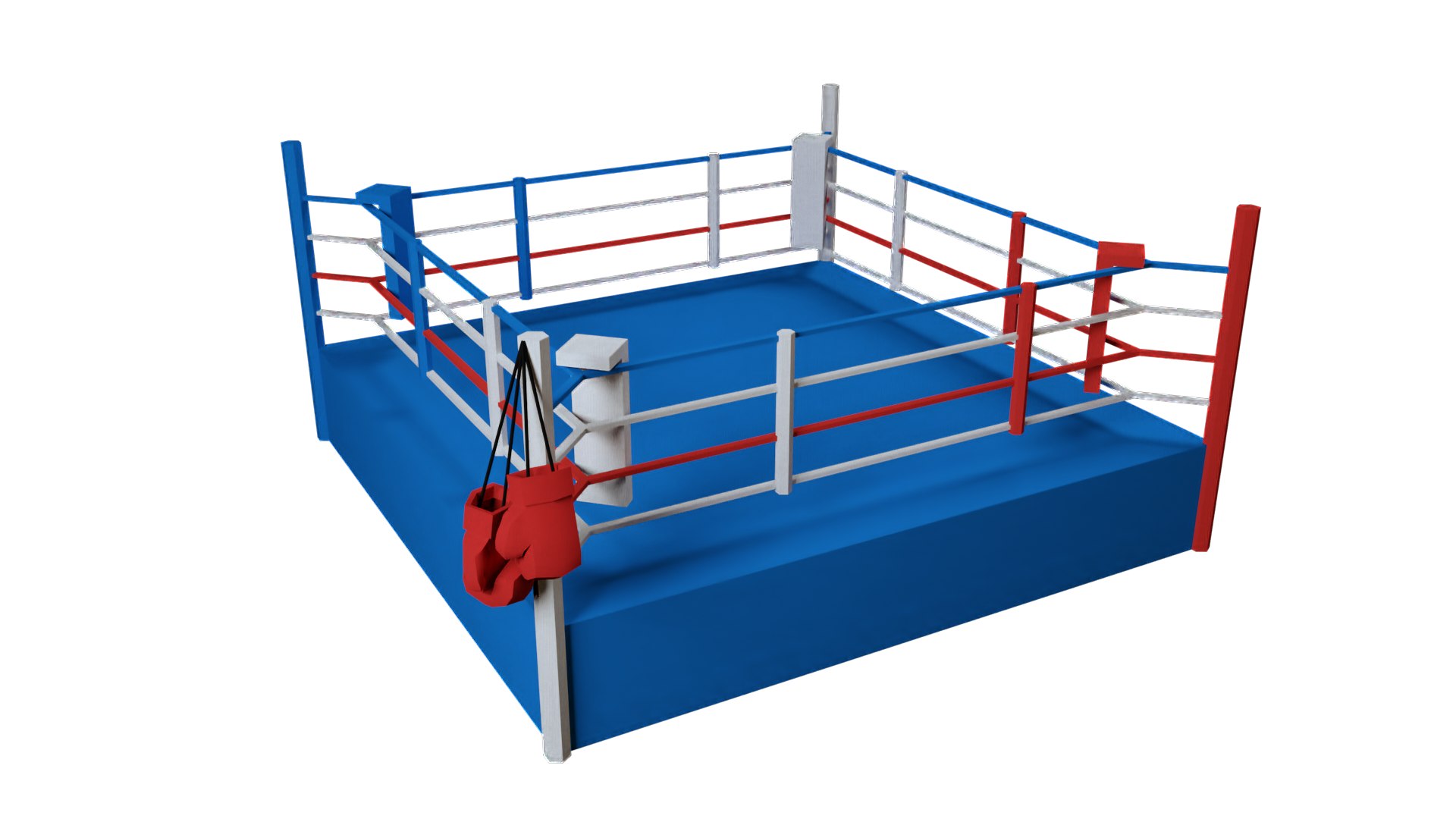 Boxing Ring 3D Model - TurboSquid 2221085