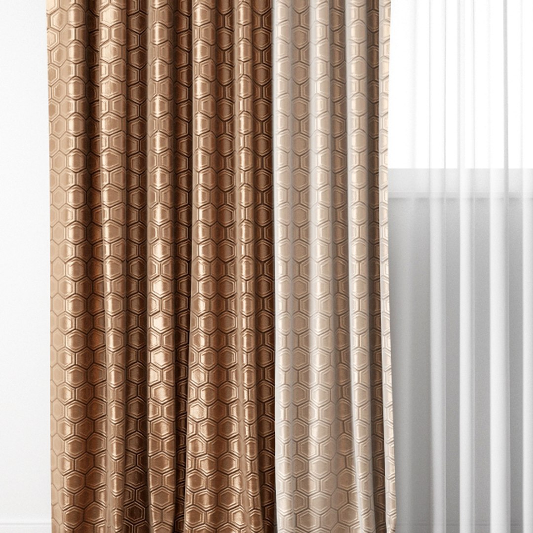 3D Curtain Fabric Drape Model - TurboSquid 1618096