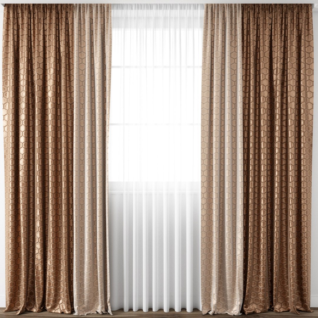 3D Curtain Fabric Drape Model - TurboSquid 1618096