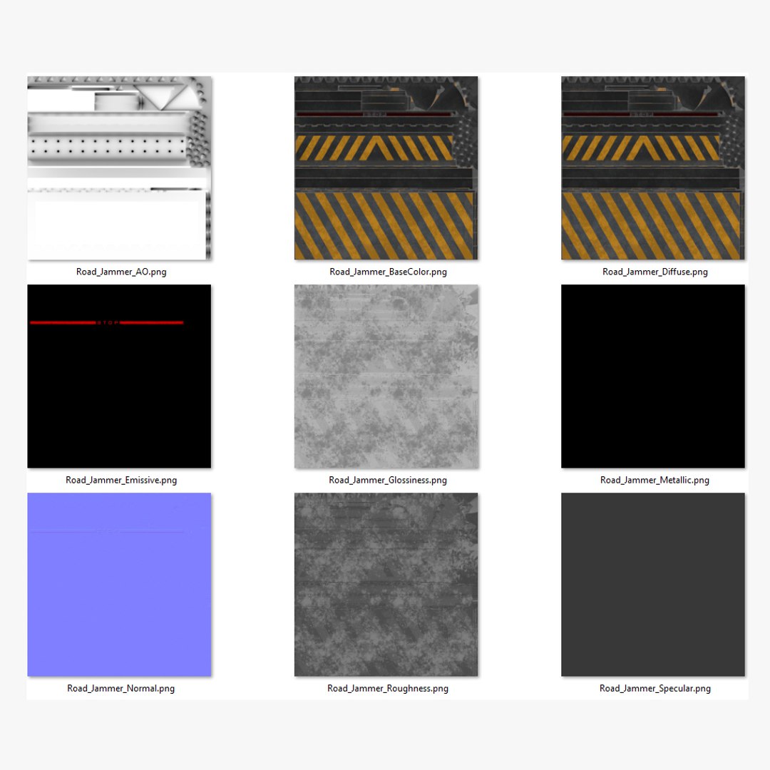 Road Jammer Model - TurboSquid 1648926