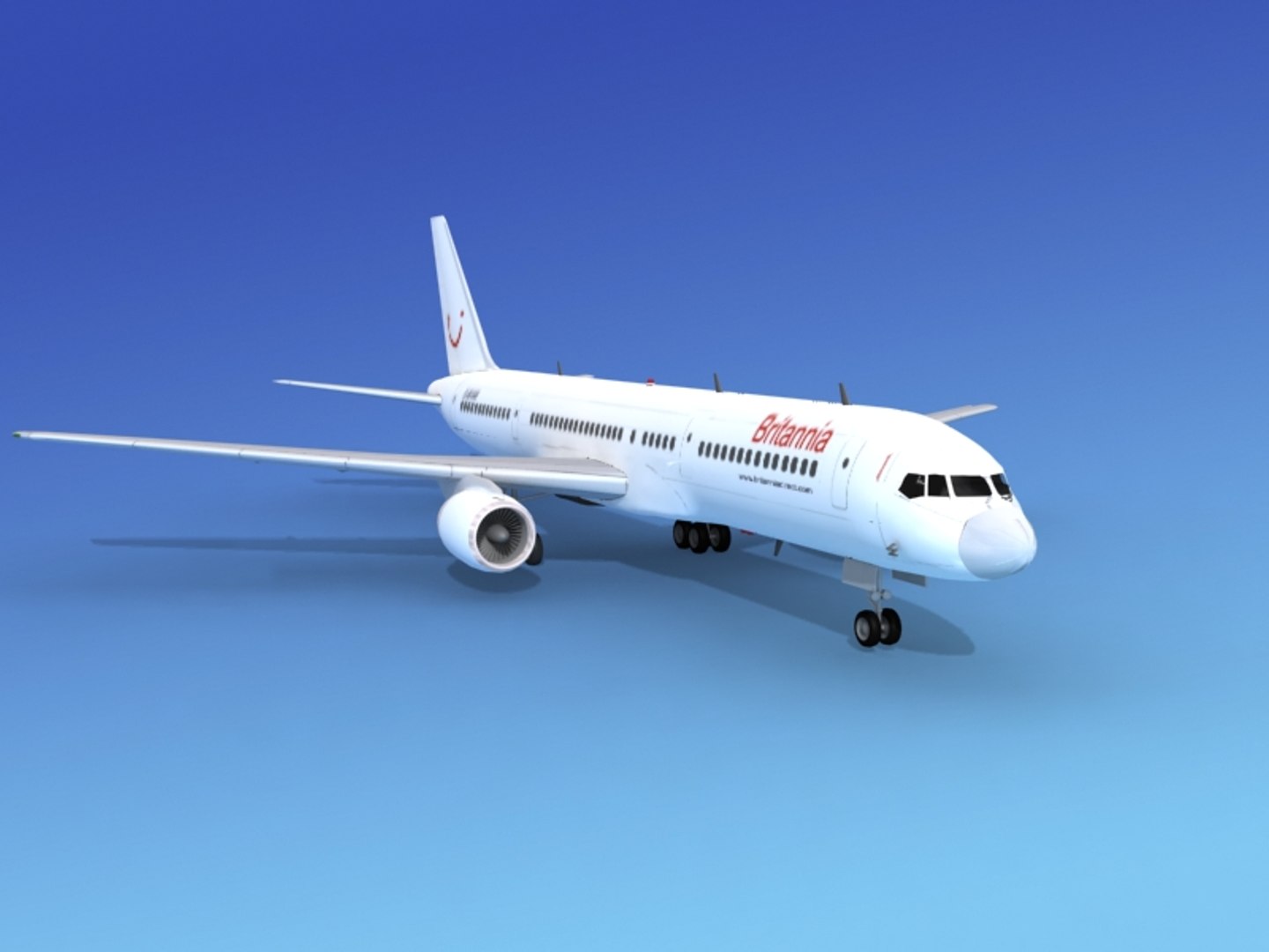 3d airline boeing 757 757-200