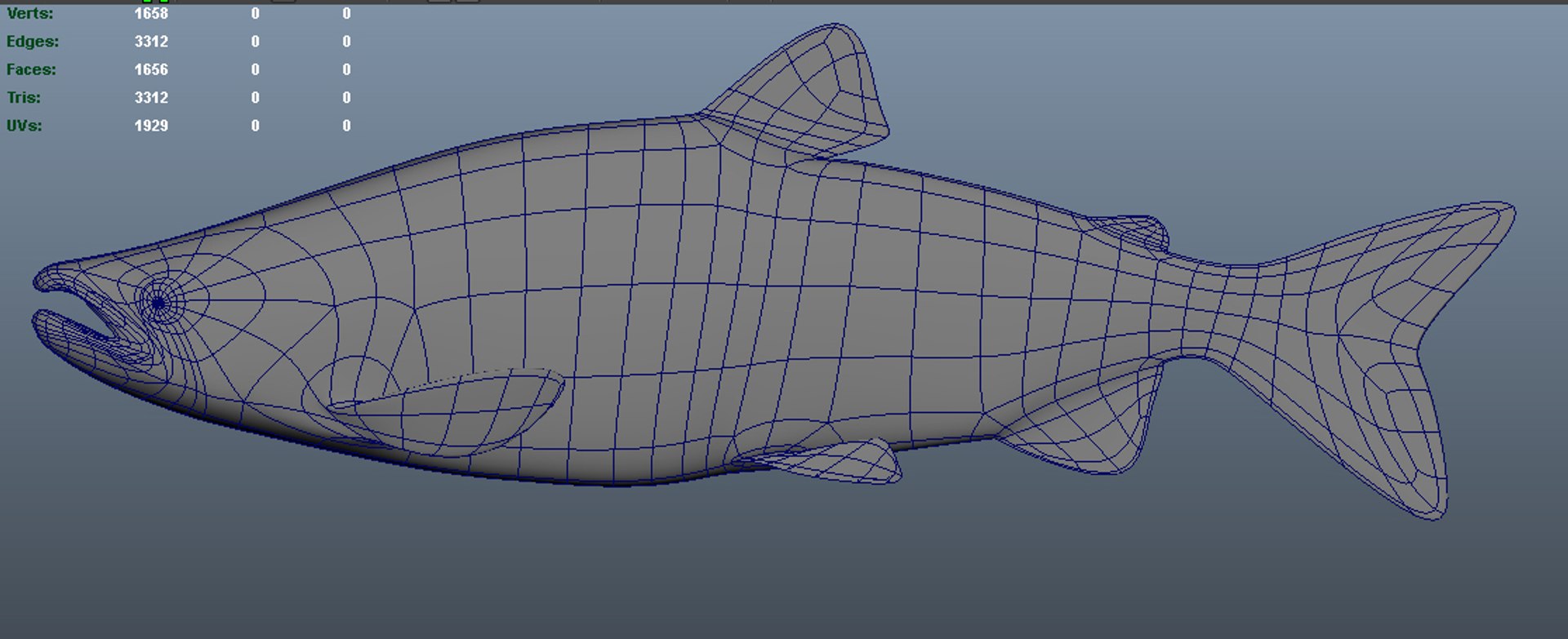 Salmon 3D Model - TurboSquid 1166312