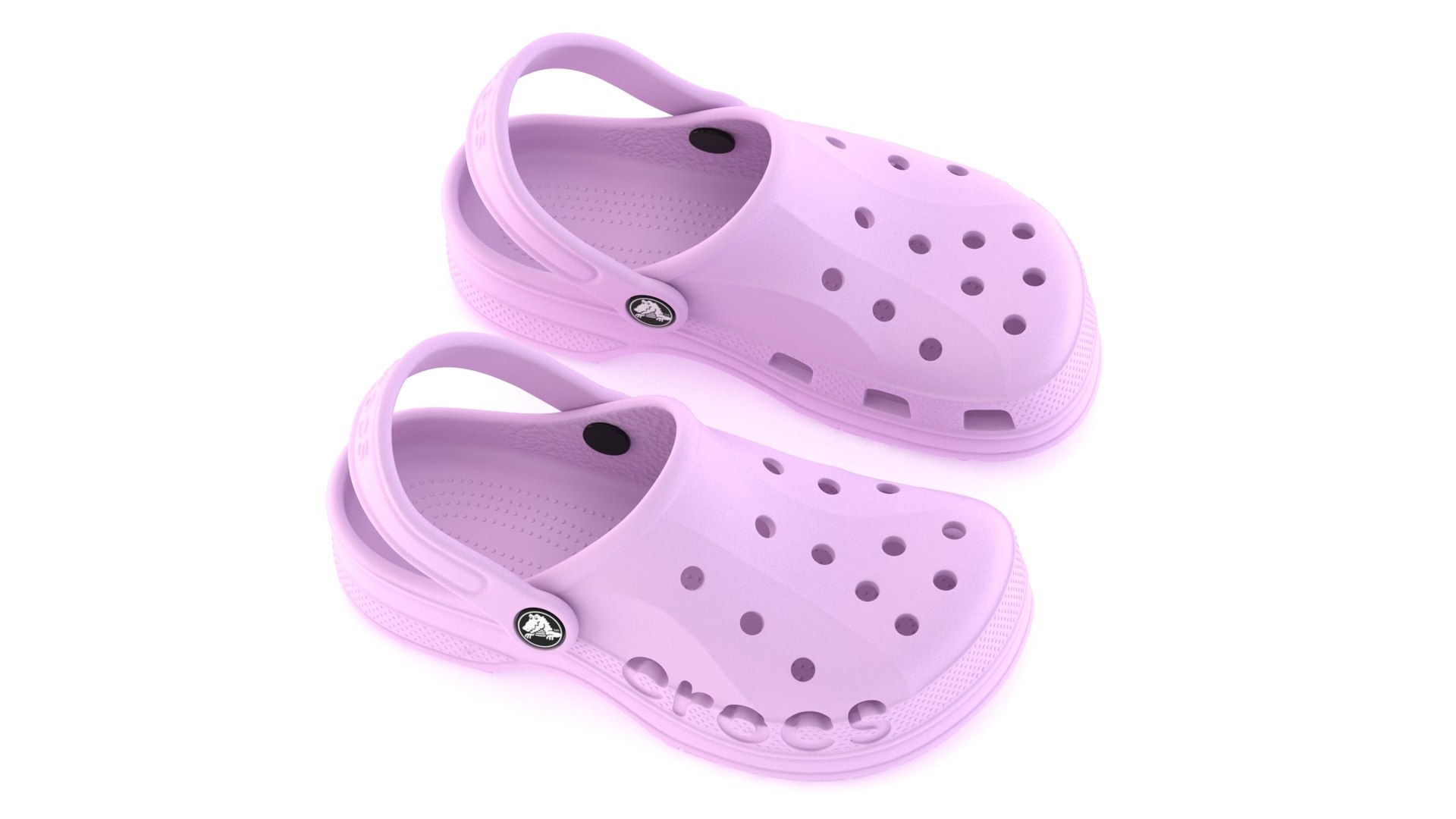 3D Model Crocs Baya Clog Orchid - TurboSquid 2416293