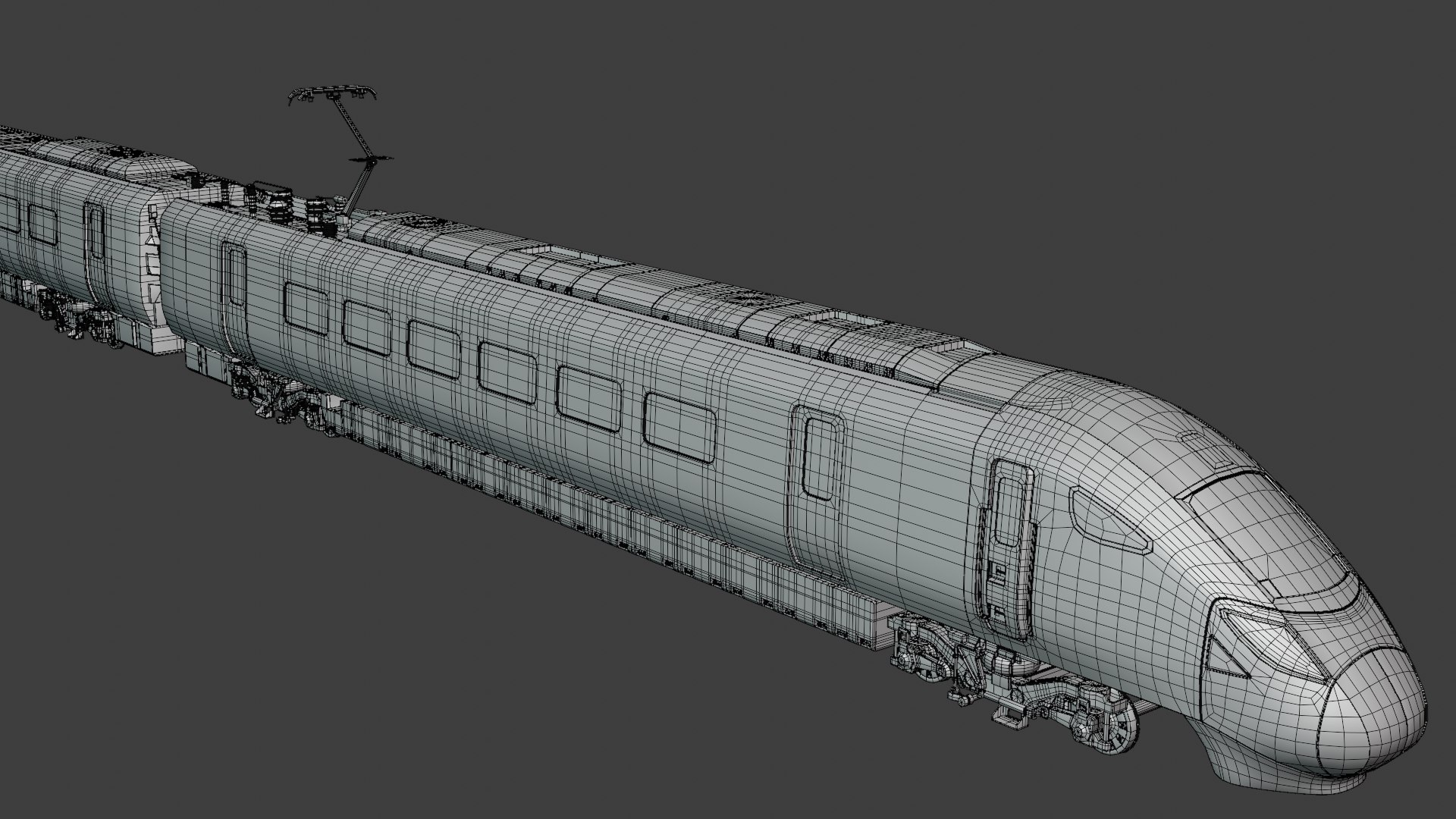 3D Hitachi Azuma Train Exterior - TurboSquid 2387976