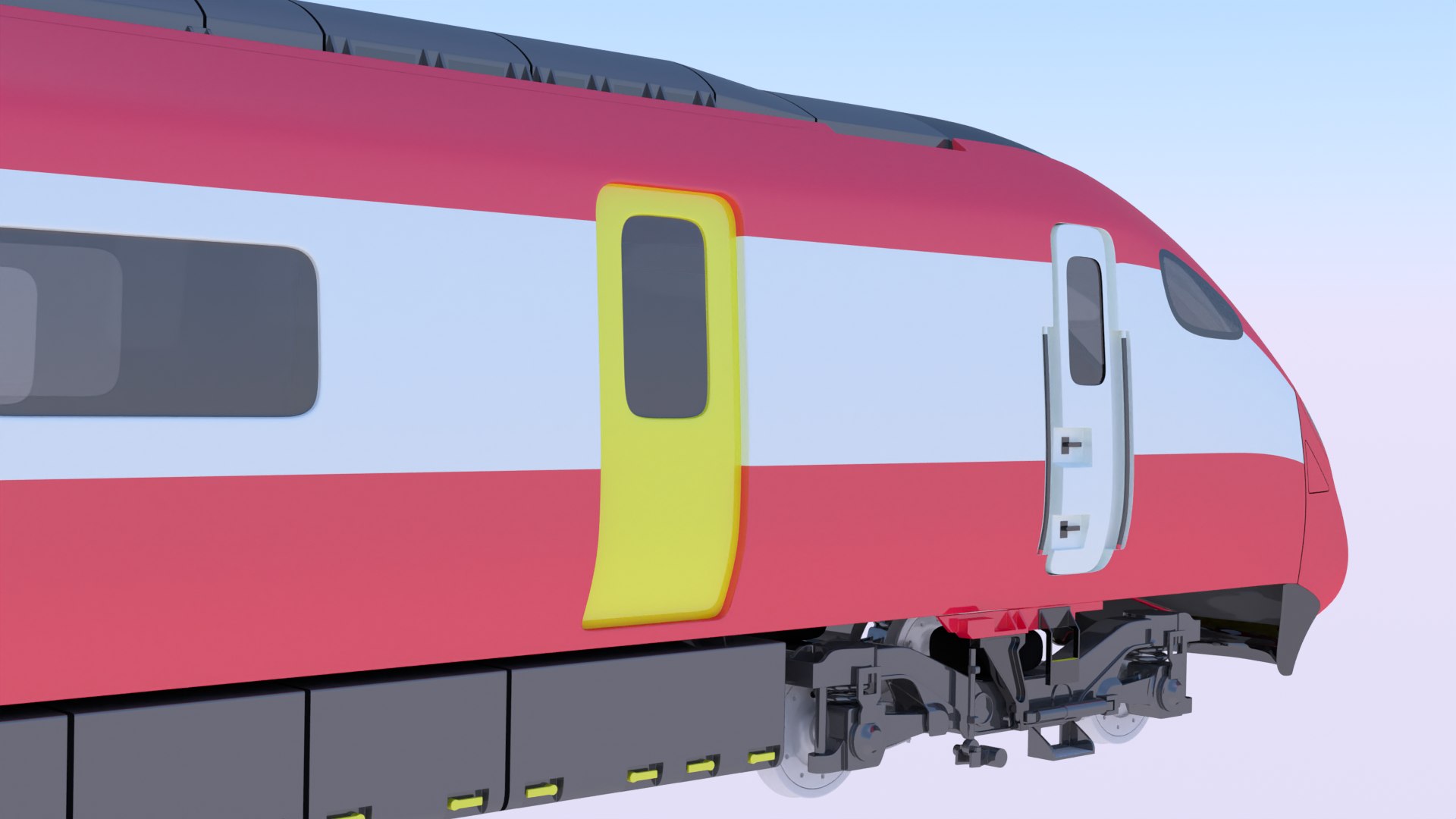 3D Hitachi Azuma Train Exterior - TurboSquid 2387976