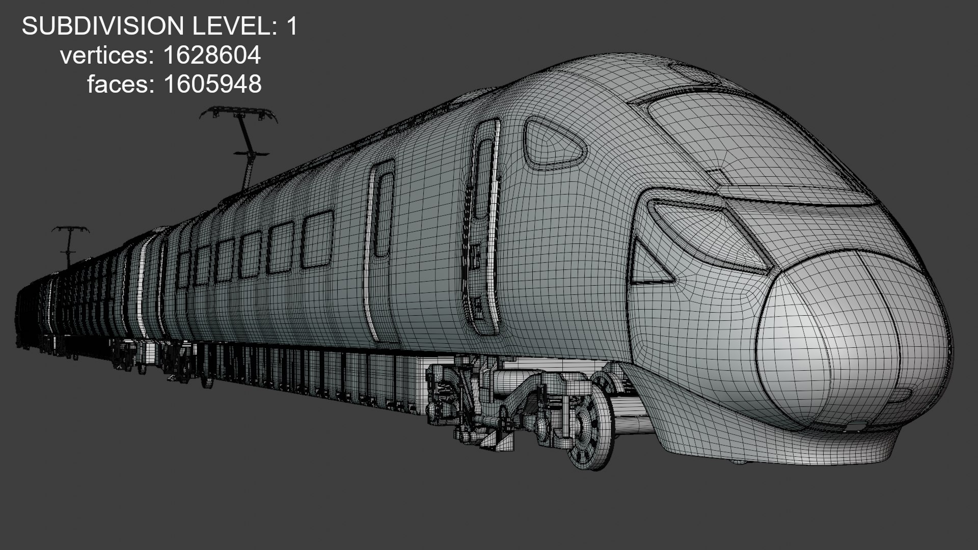 3D Hitachi Azuma Train Exterior - TurboSquid 2387976
