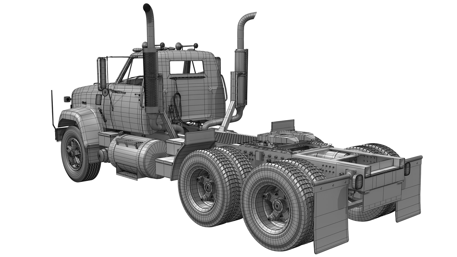 3D GMC 9500 1973 - TurboSquid 2352212