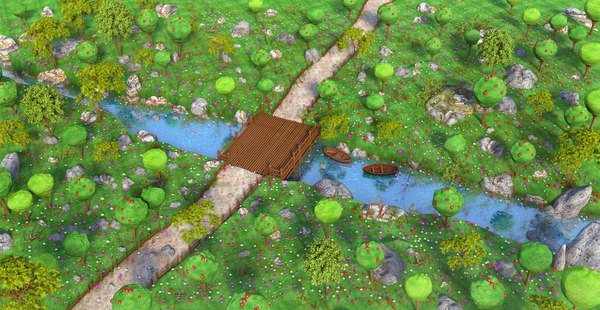 Forest Maya Models for Download | TurboSquid