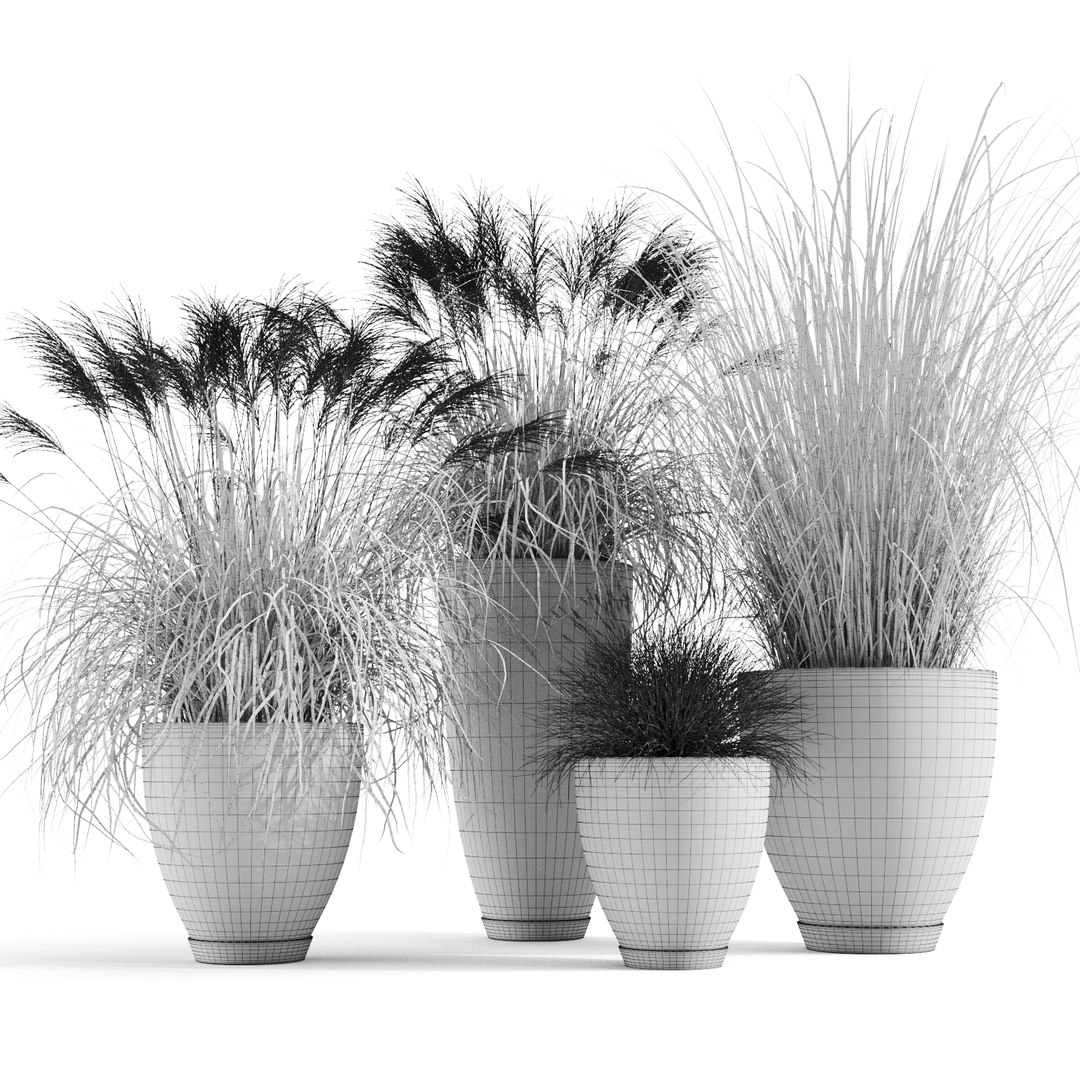 3D Plant Decor Planter - TurboSquid 1508677