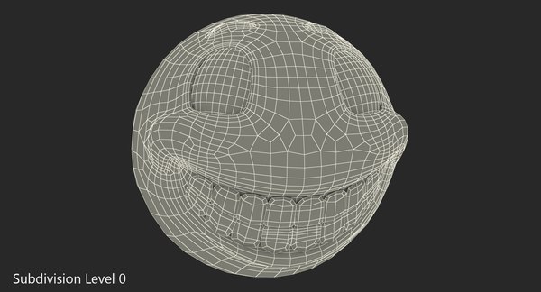 Smiley face 3D model - TurboSquid 1281021