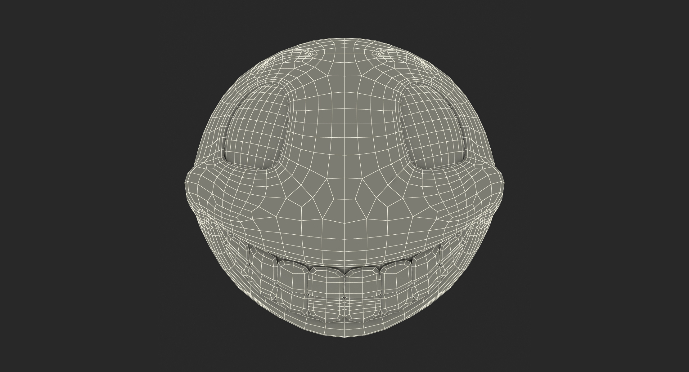 Smiley face 3D model - TurboSquid 1281021