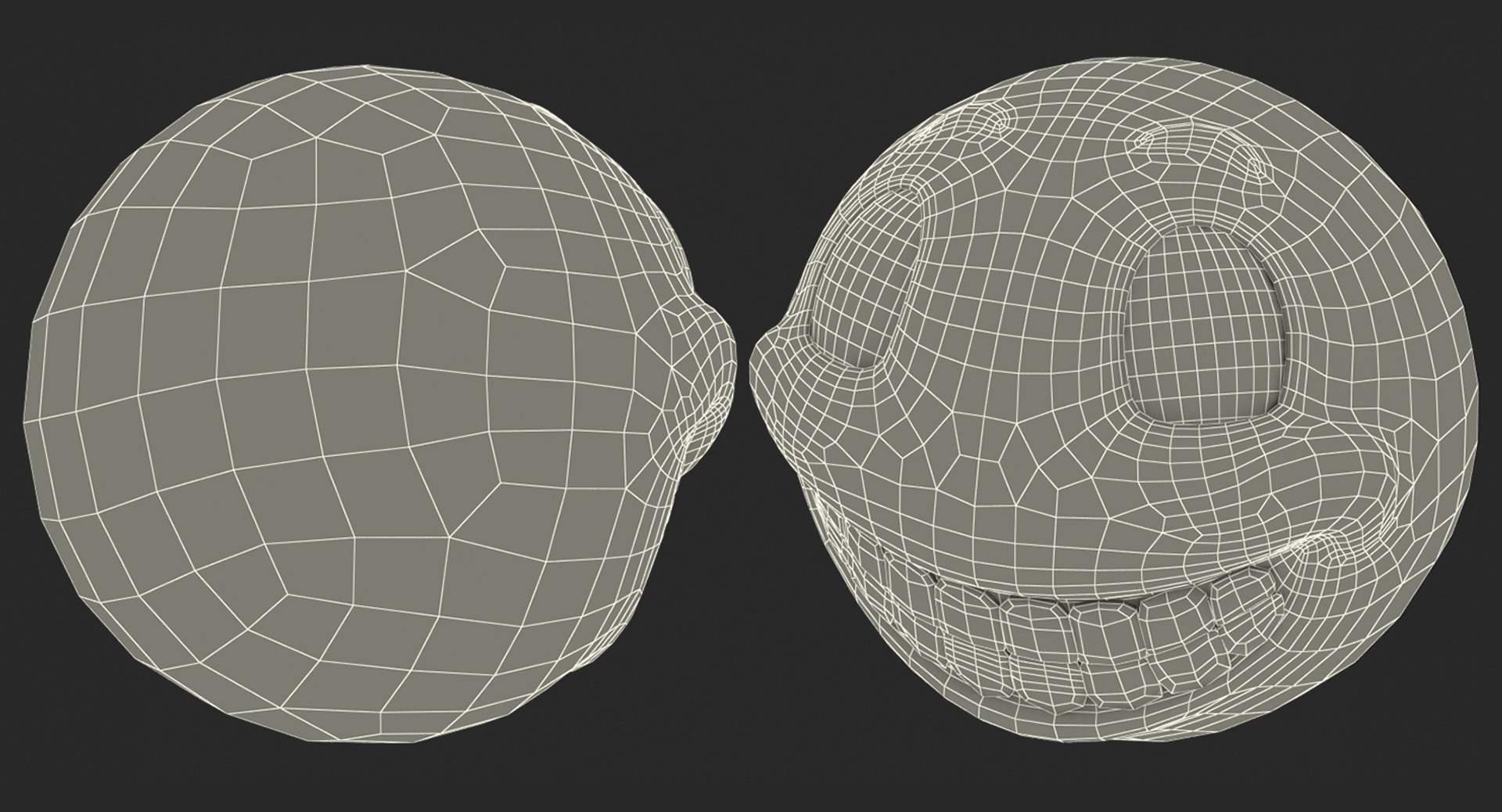 Smiley Face 3D Model - TurboSquid 1281021