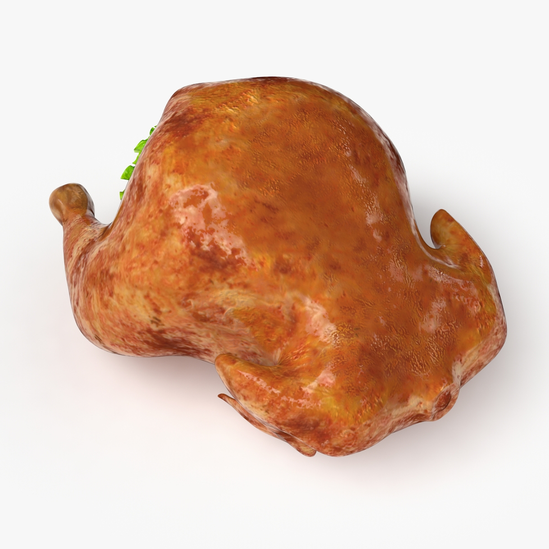 Fried Chicken 3d Model