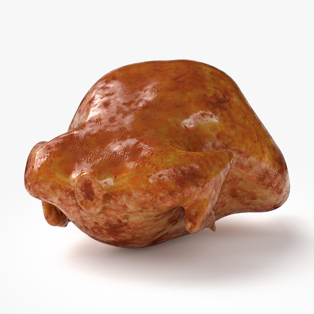 Fried Chicken 3d Model