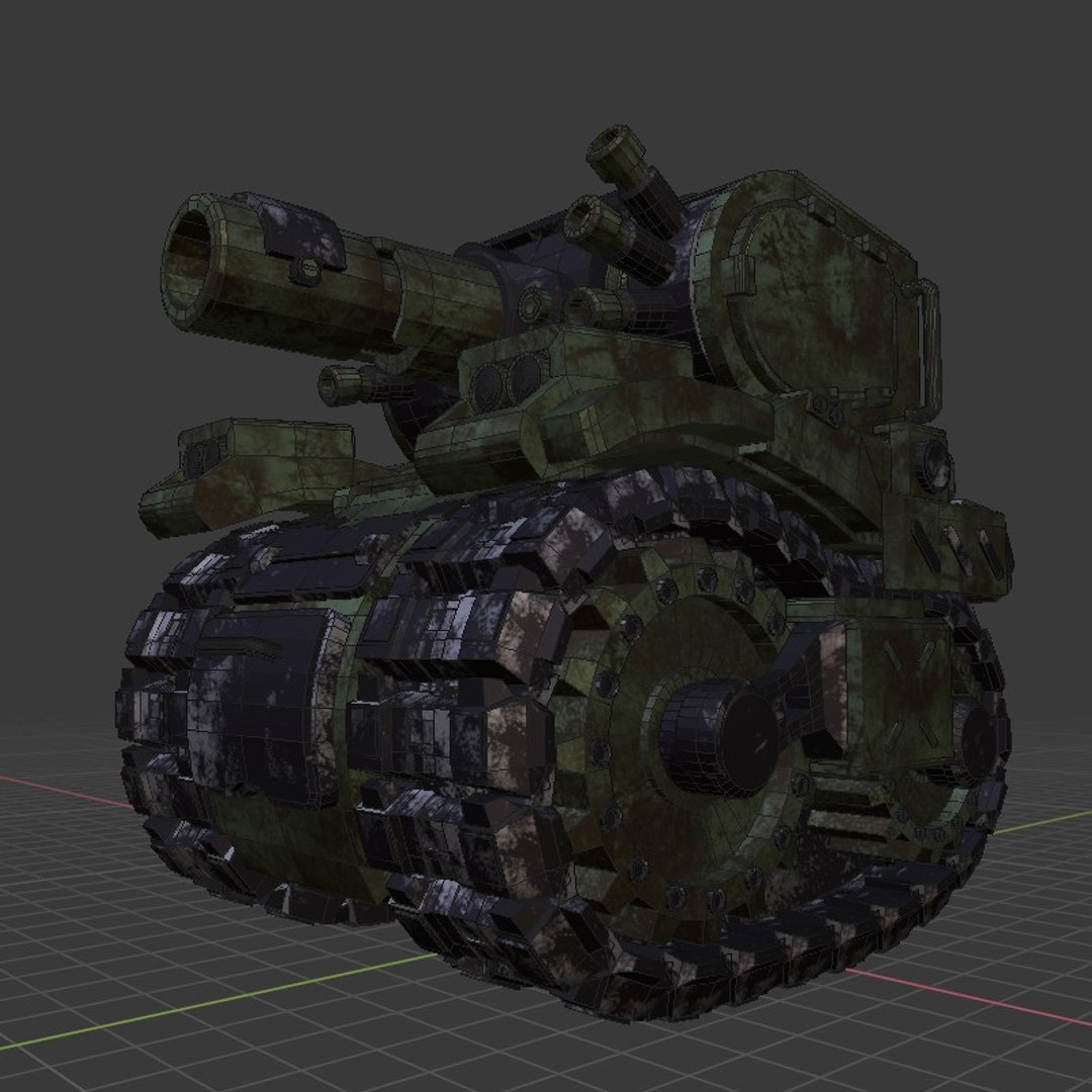 Tank Metal Slug 3D Model - TurboSquid 1438159