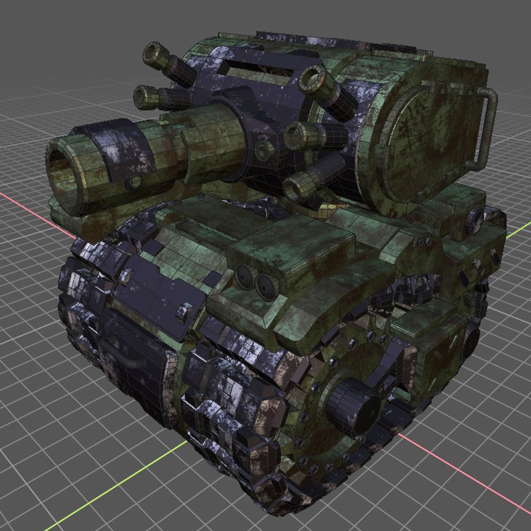 Tank Metal Slug 3D Model - TurboSquid 1438159