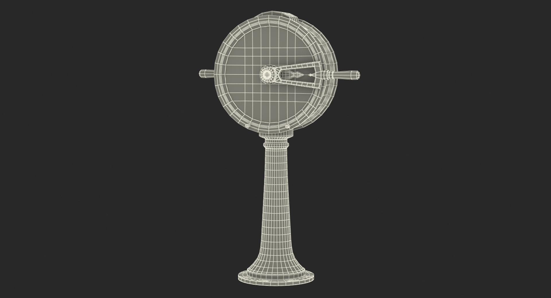 Vintage Brass Engine Room Model - TurboSquid 1327475