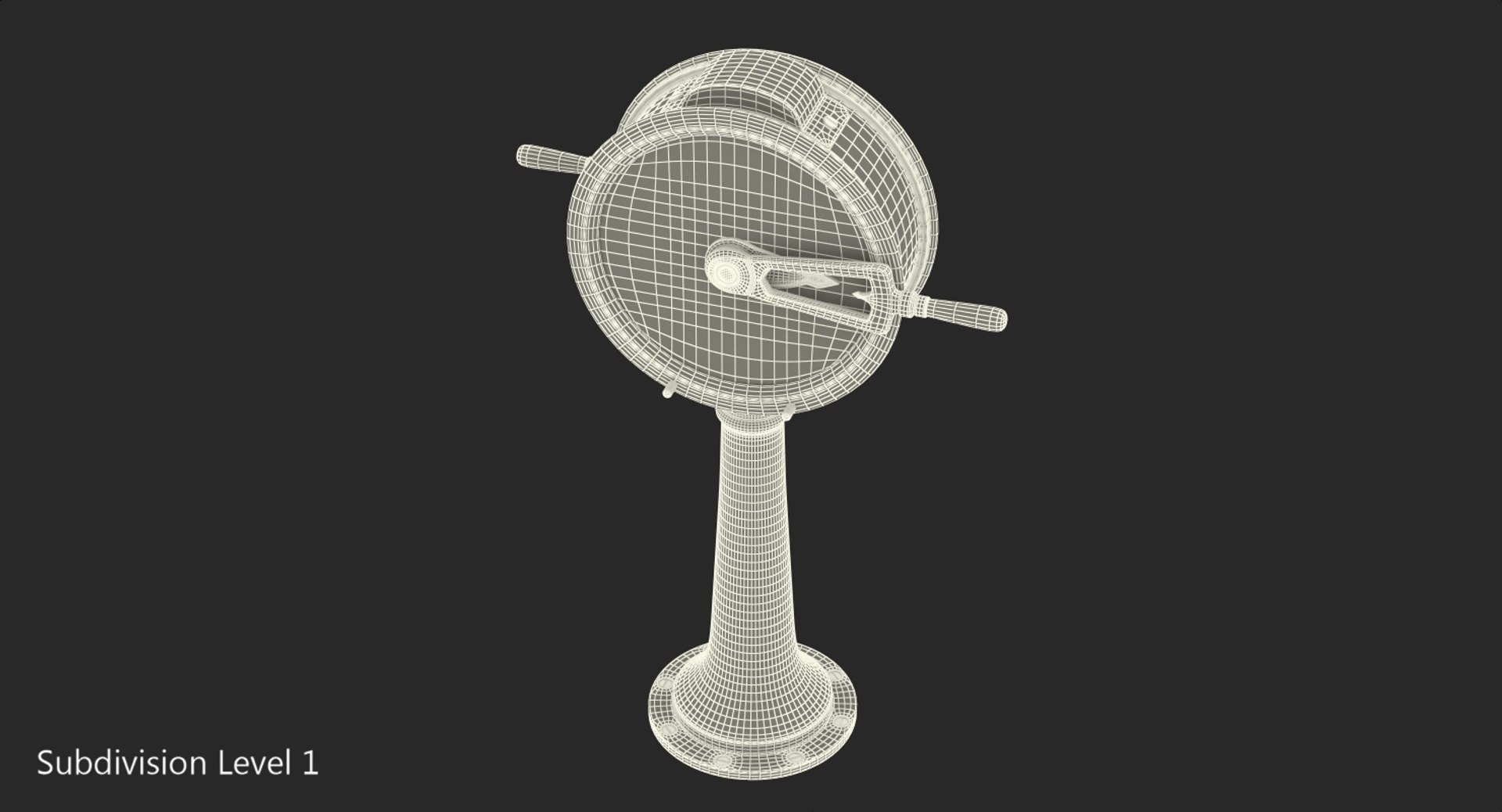 Vintage Brass Engine Room Model - TurboSquid 1327475