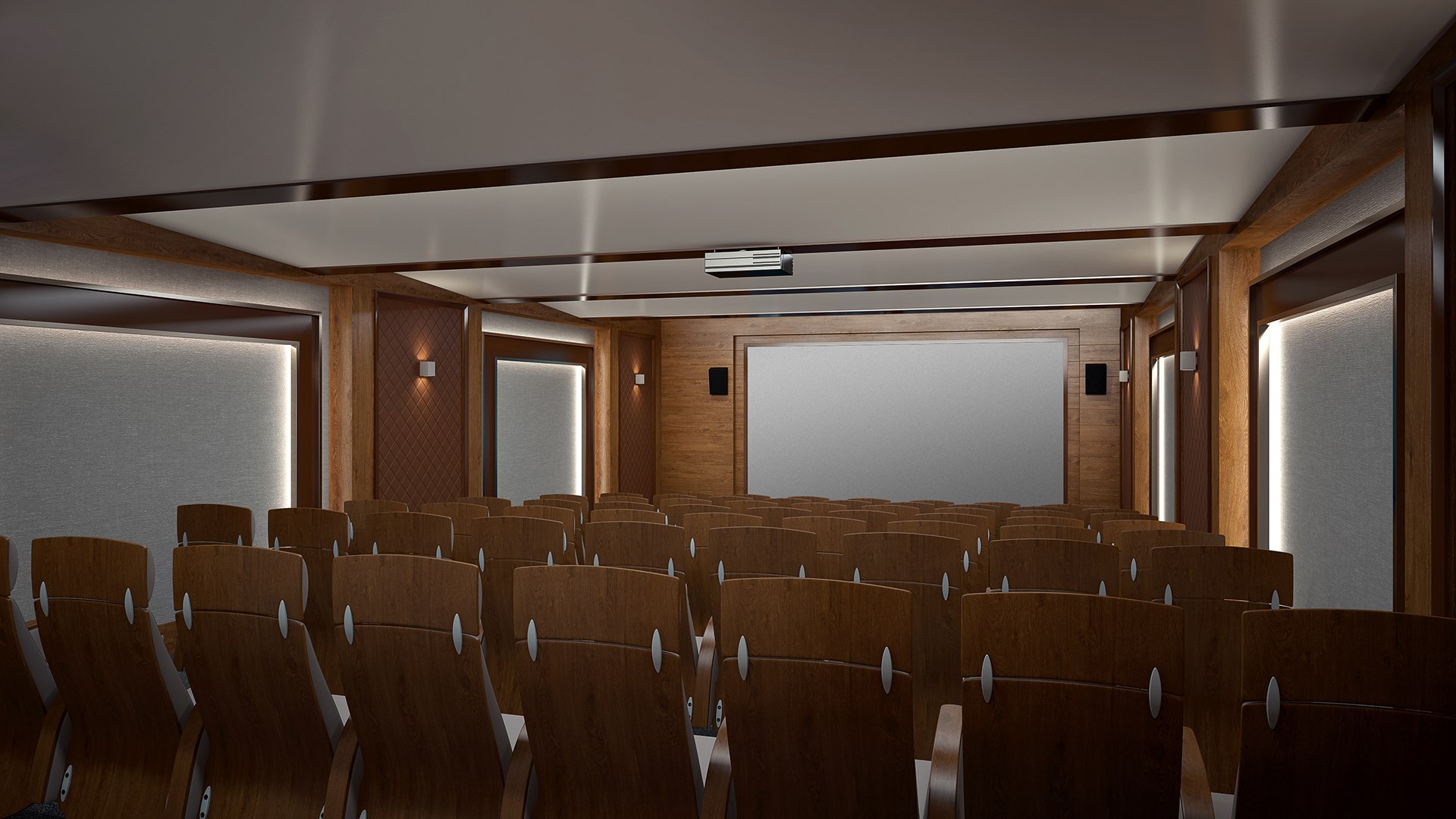 Cinema Hall 01 3D Model - TurboSquid 2117503