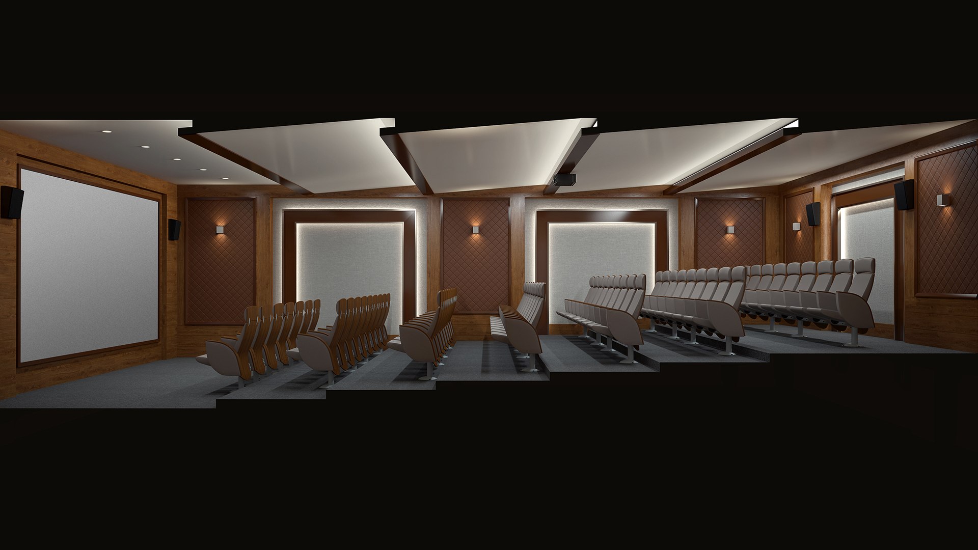Cinema Hall 01 3D Model - TurboSquid 2117503
