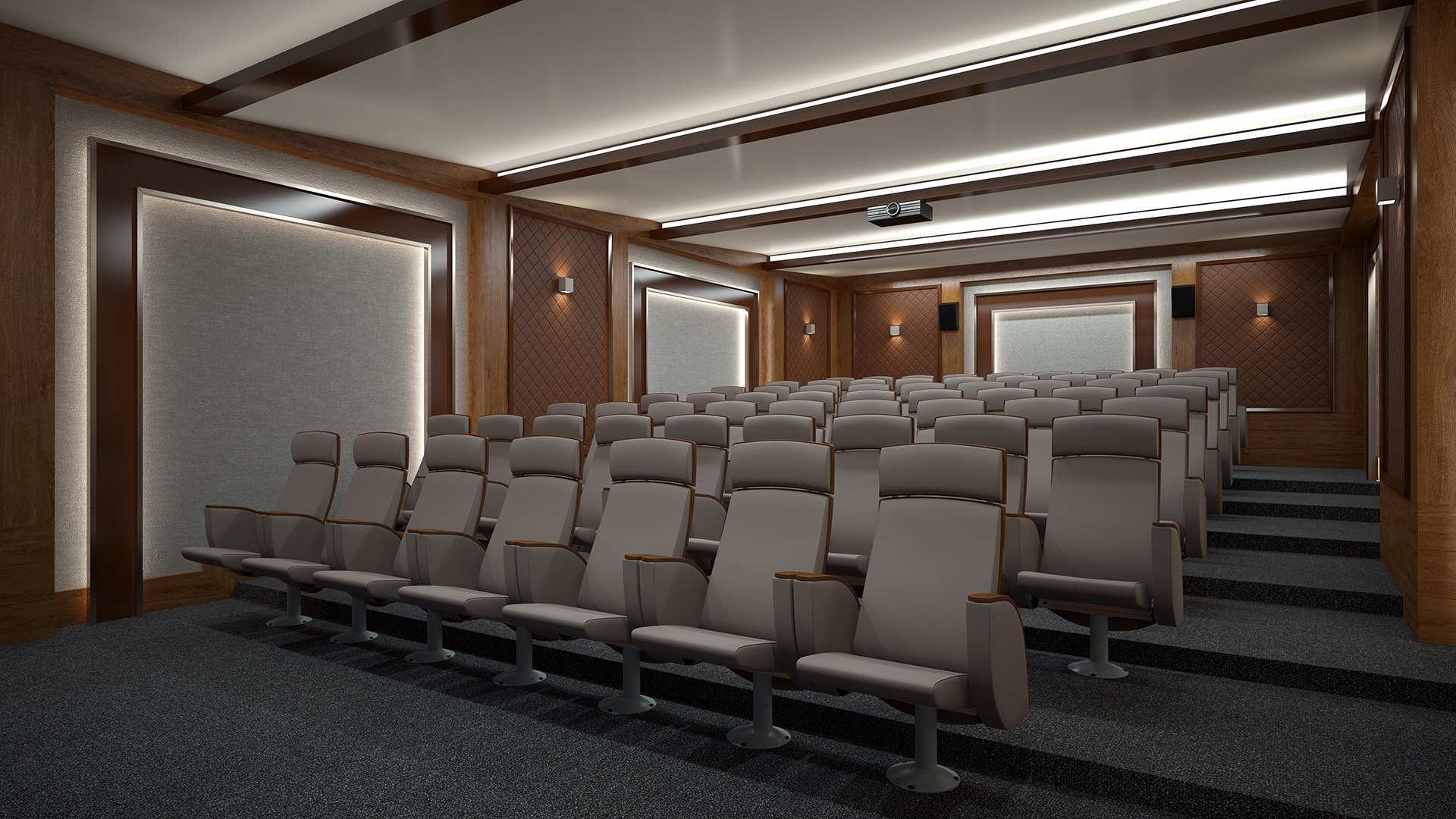 Cinema Hall 01 3D Model - TurboSquid 2117503