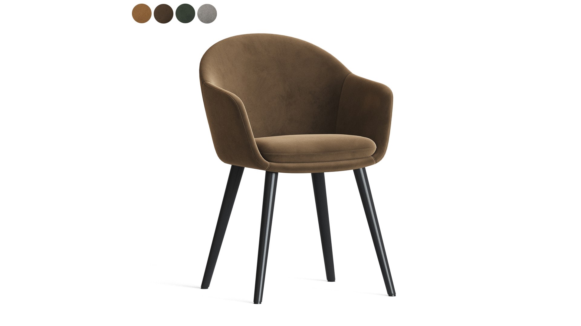 Fotoliu Hallund Chair 3D Model - TurboSquid 1677636