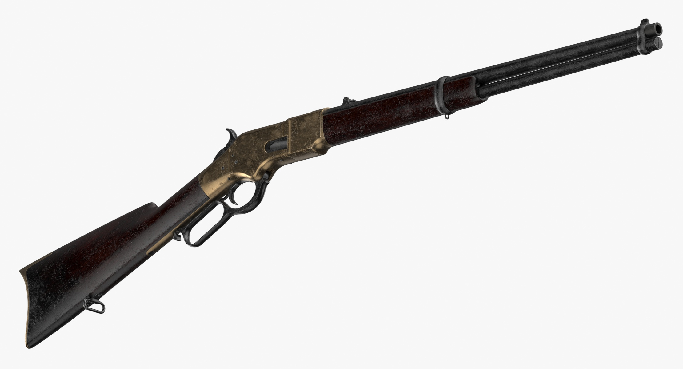 modelo 3d Rifle Winchester 01 - TurboSquid 2203313