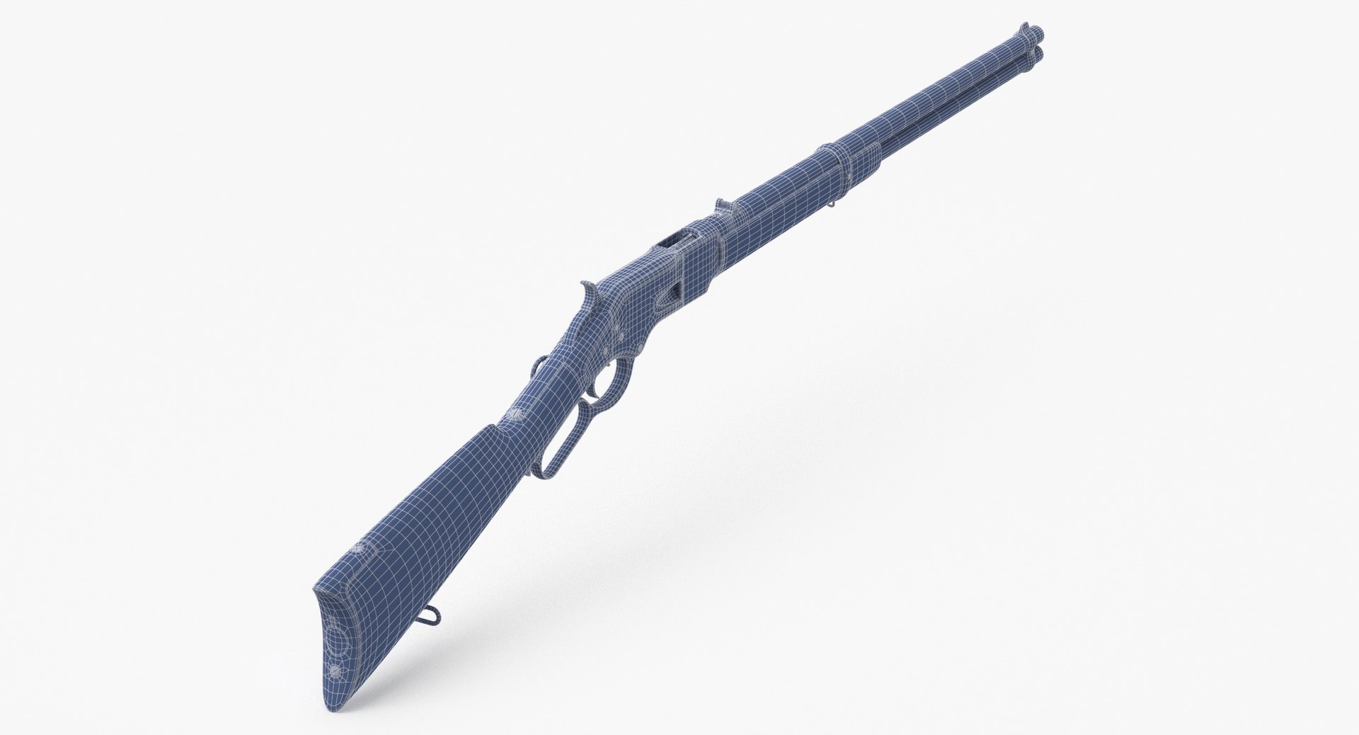 3D Model Winchester Rifle 01 - TurboSquid 2203313