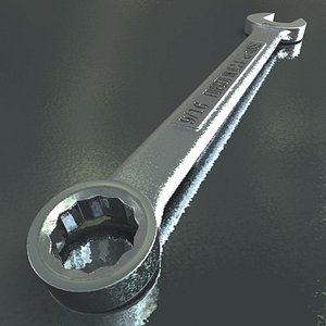 DXF Wrench Models | TurboSquid