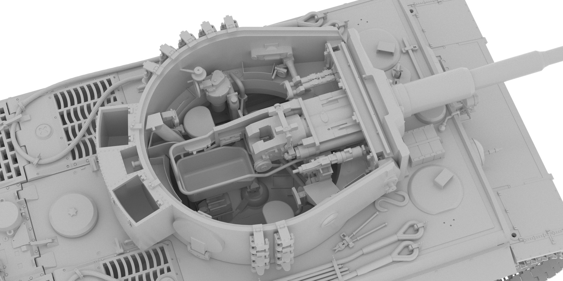 Panzer VI - Tiger Tank 3D - TurboSquid 2336197