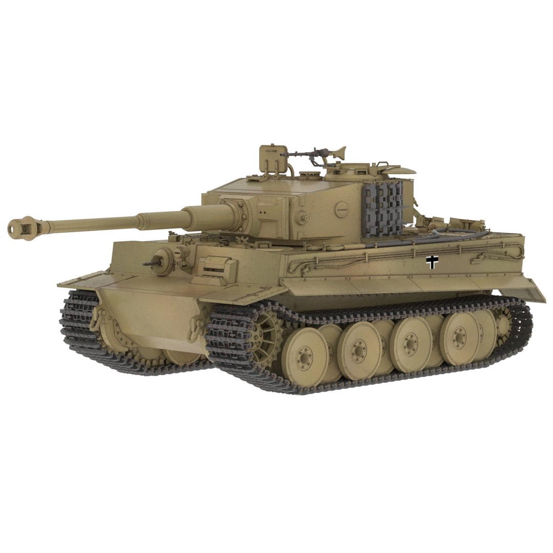 Panzer VI - Tiger Tank 3D - TurboSquid 2336197