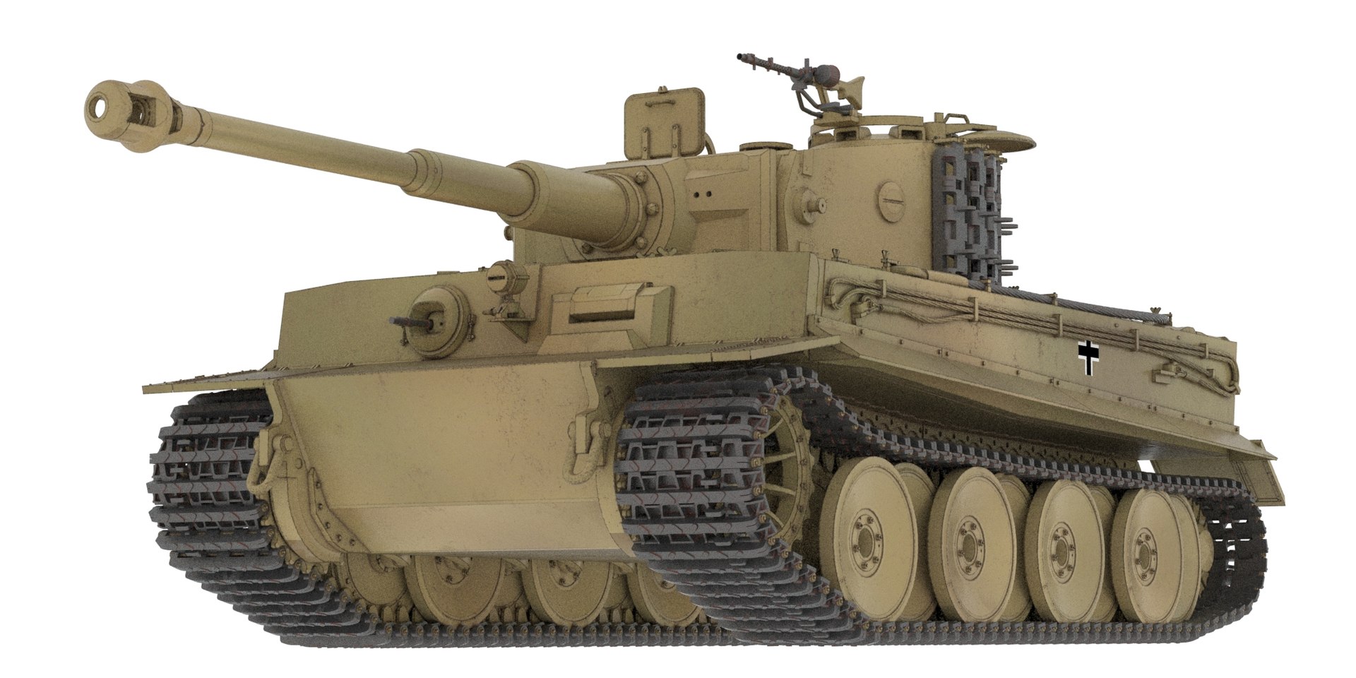 Panzer VI - Tiger Tank 3D - TurboSquid 2336197