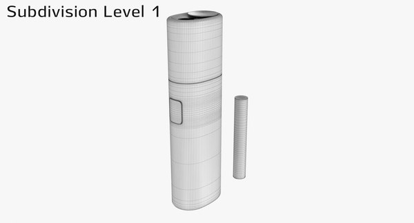 Iqos lil solid blue model - TurboSquid 1658729