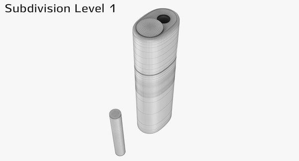 Iqos lil solid blue model - TurboSquid 1658729