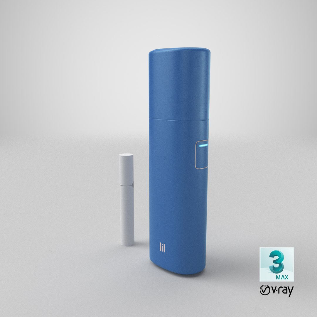 Iqos Lil Solid Blue Model - TurboSquid 1658729