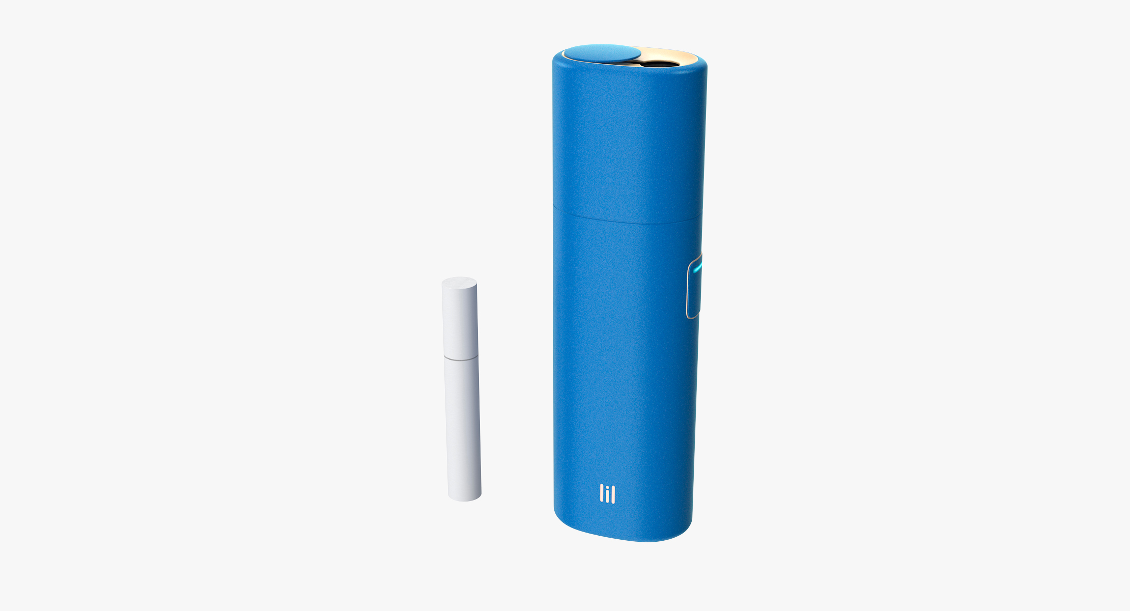 Iqos lil solid blue model - TurboSquid 1658729