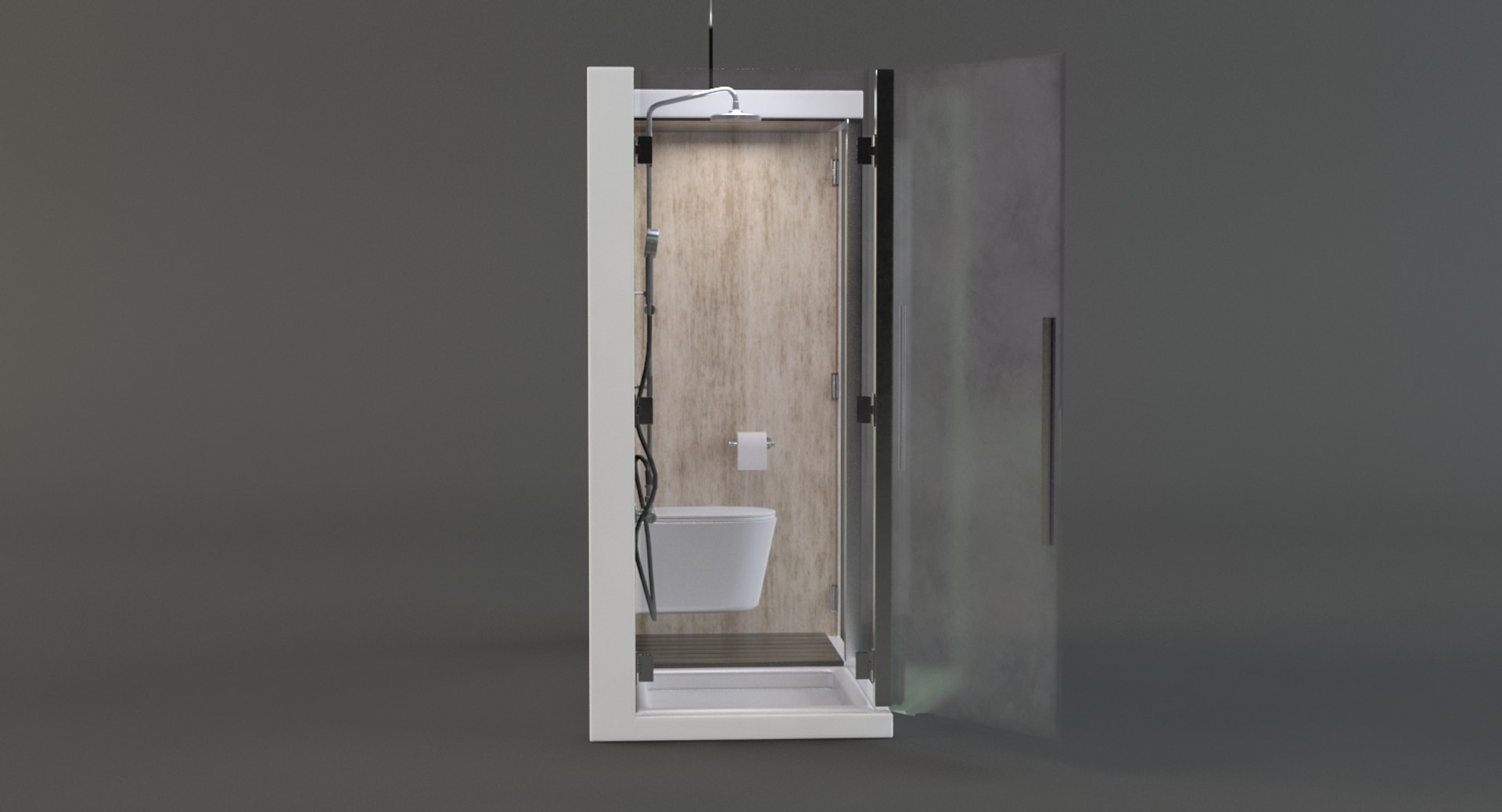3D Shower Model - TurboSquid 1381624
