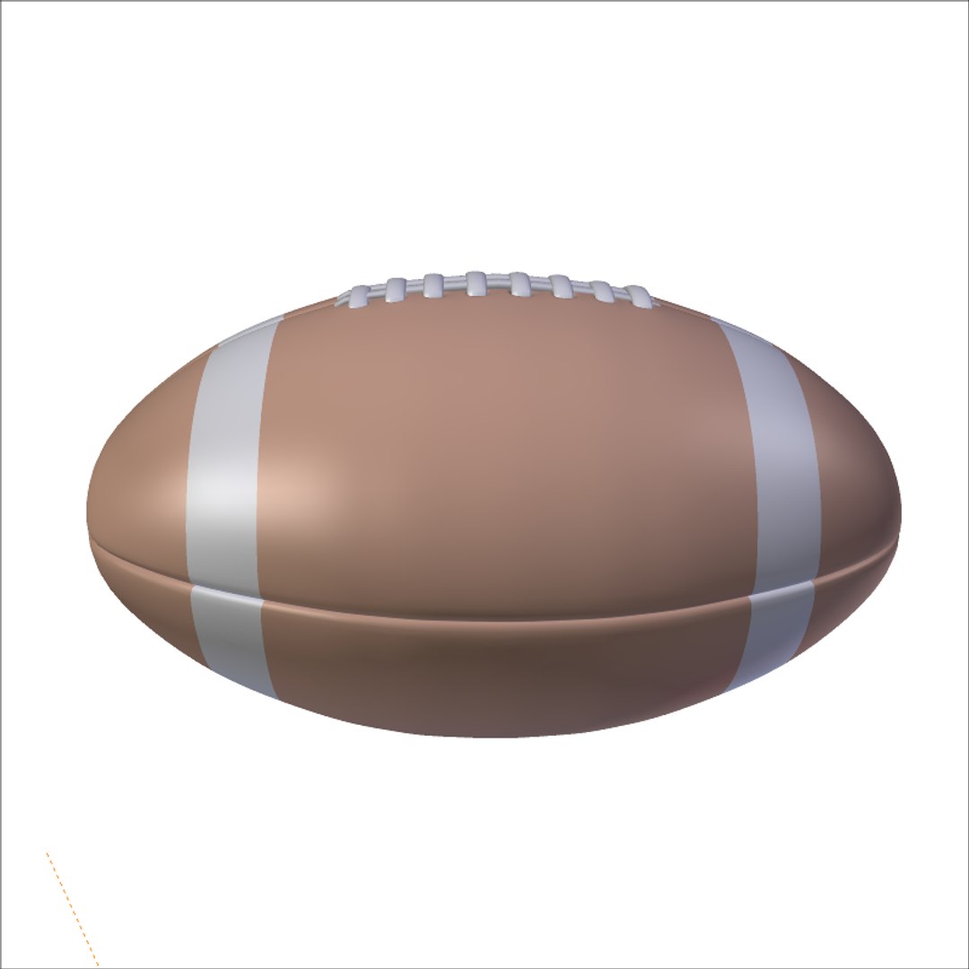 3dsmax Photo Realistic Football