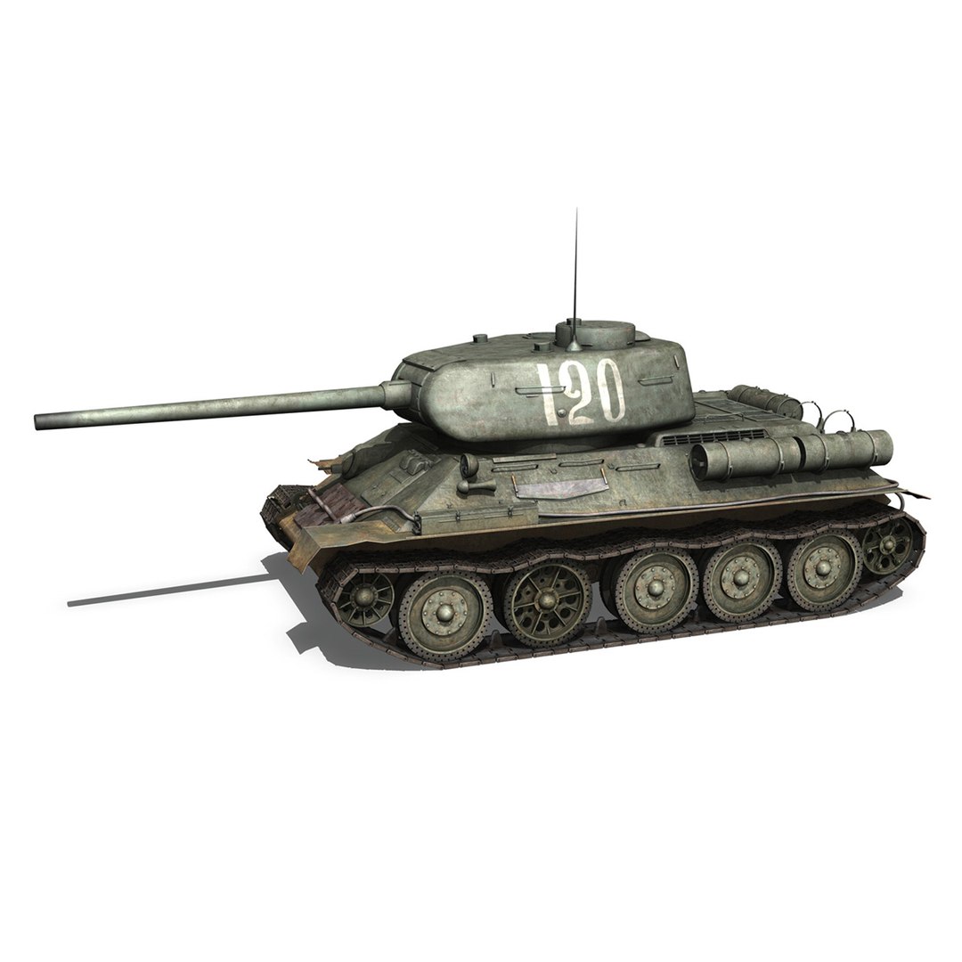3d T-34 85 - Soviet Model