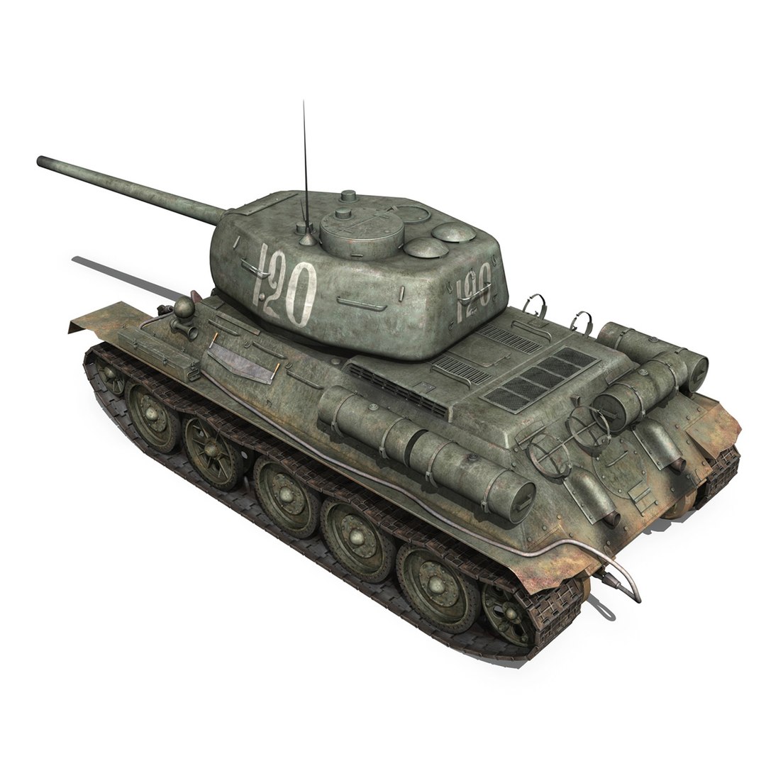3d T-34 85 - Soviet Model