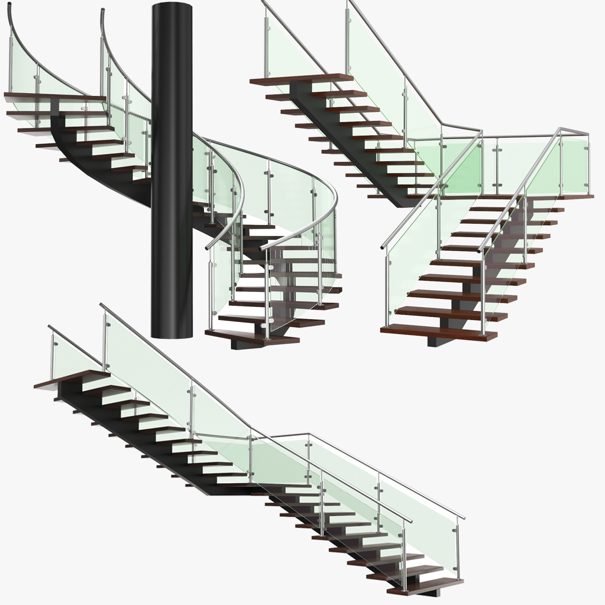 Real stairs 3D model - TurboSquid 1657654
