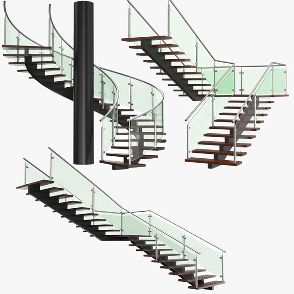 stair steps 3d model