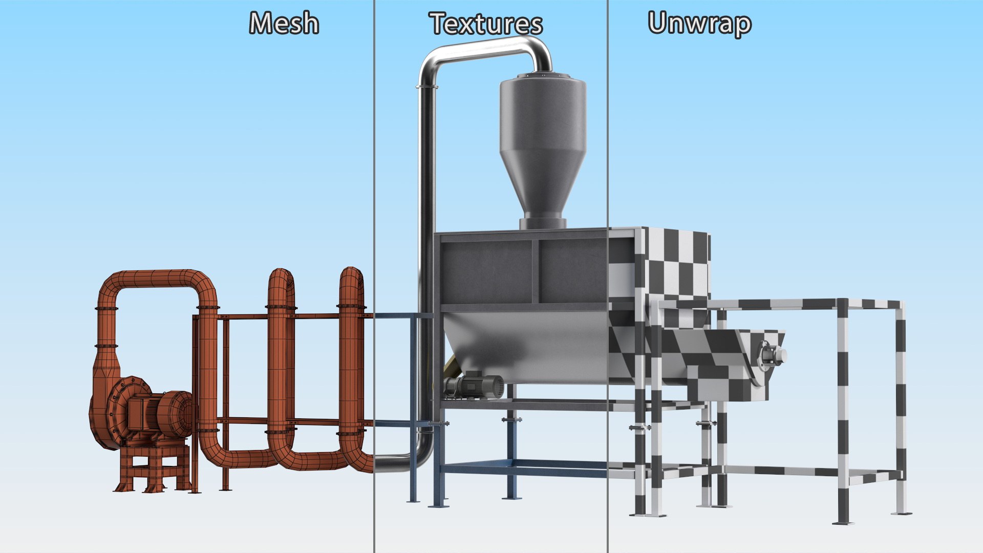 Storage Hopper 3D Model - TurboSquid 2319919