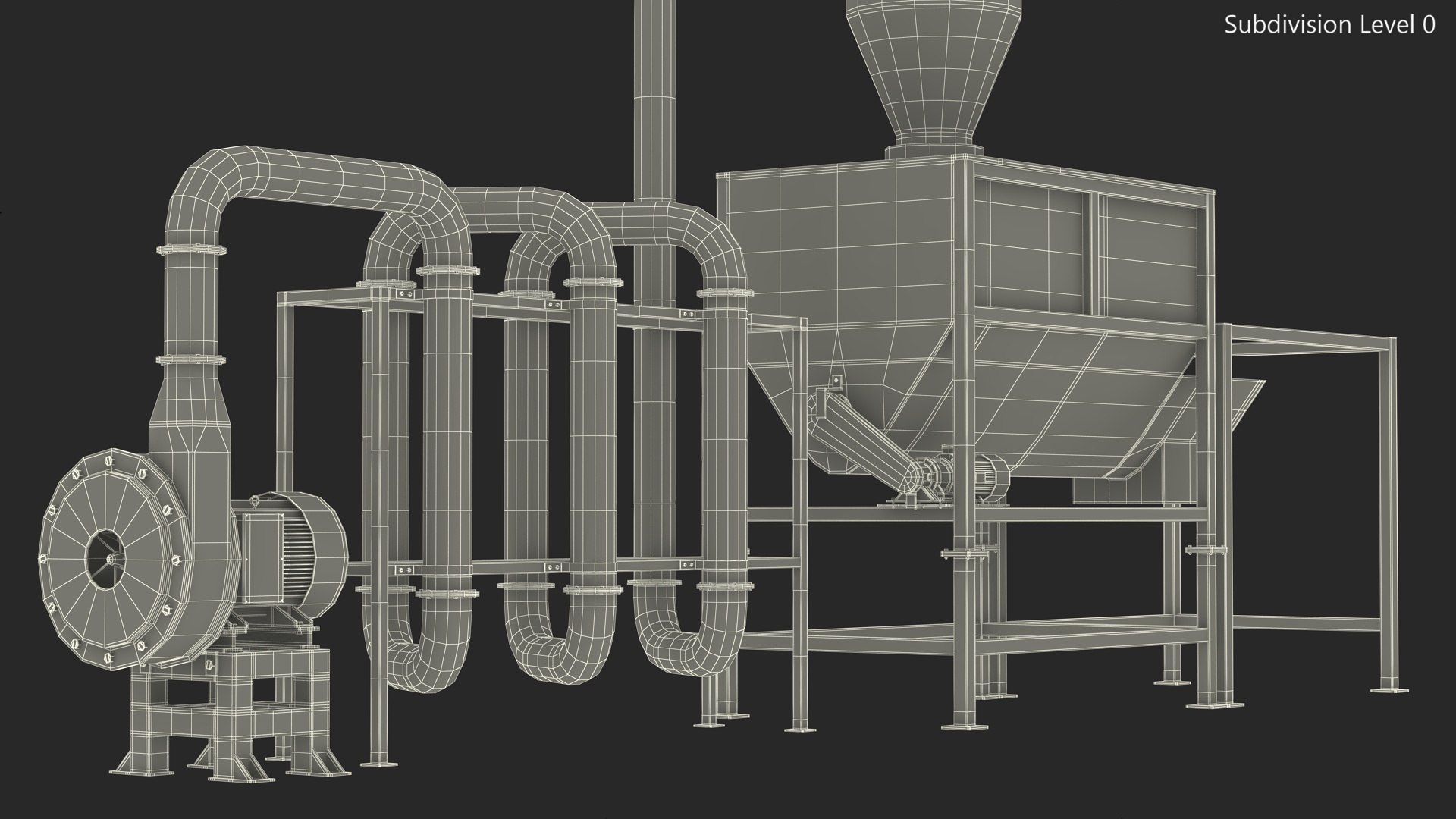 Storage Hopper 3D Model - TurboSquid 2319919