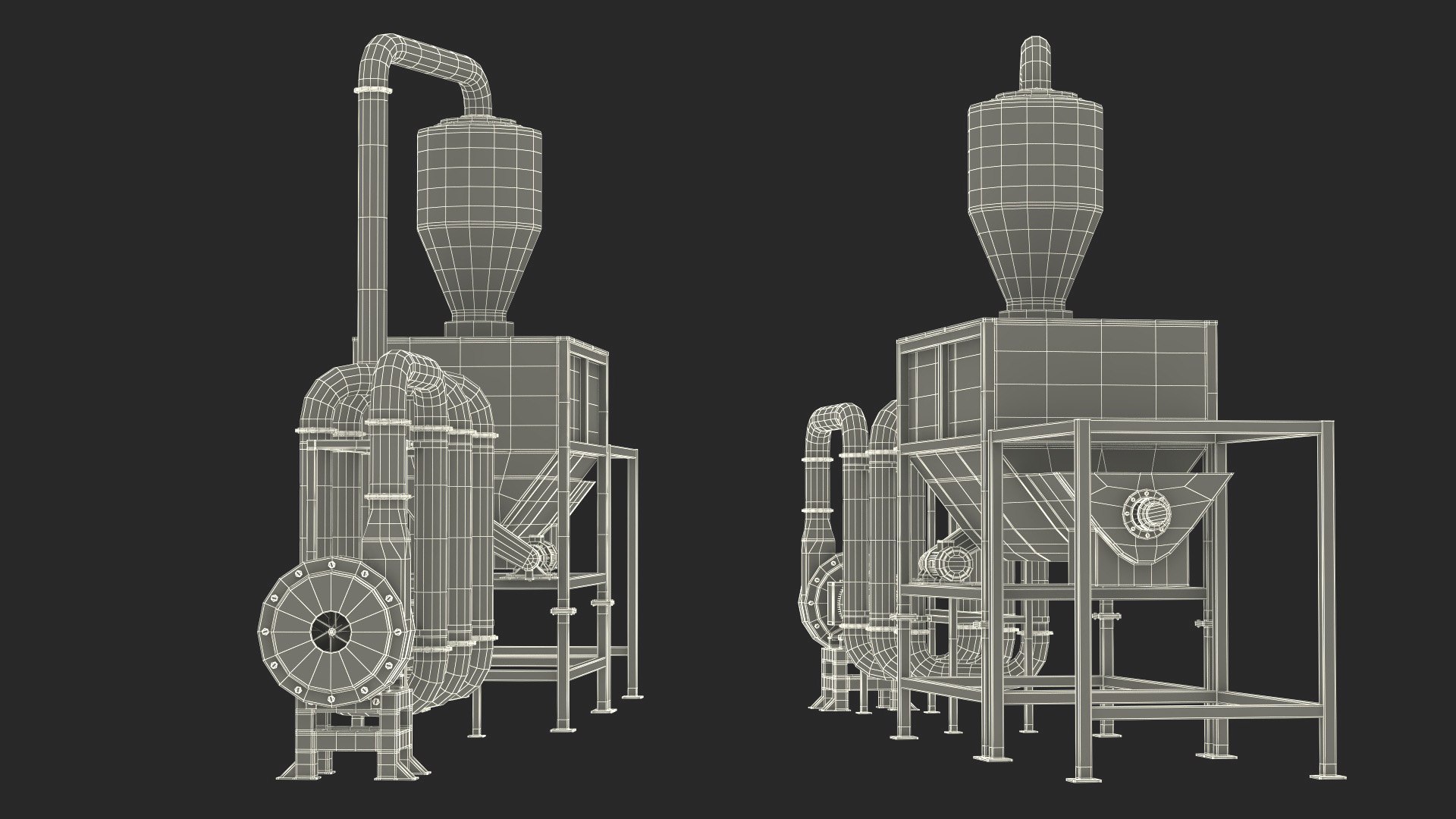 Storage Hopper 3D Model - TurboSquid 2319919